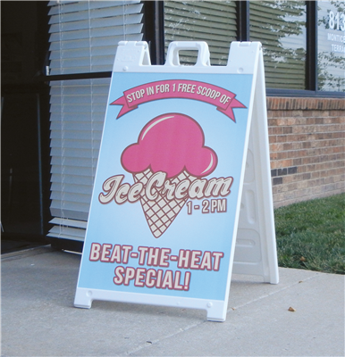 A-Frame-Sidewalk-Sign-Signage-portable-folding-sturdy-sign-kit-printing ...